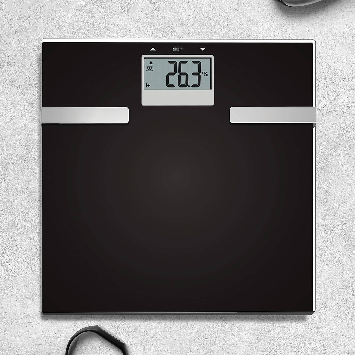Bath Digital Analysis Scales - Black | Home Bargains