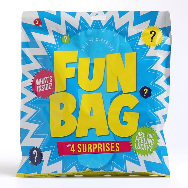 Full of Surprises Fun Bag - Blue | Home Bargains