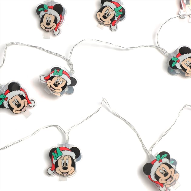 Disney Mickey & Friends Mickey & Minnie String Lights | Home Bargains