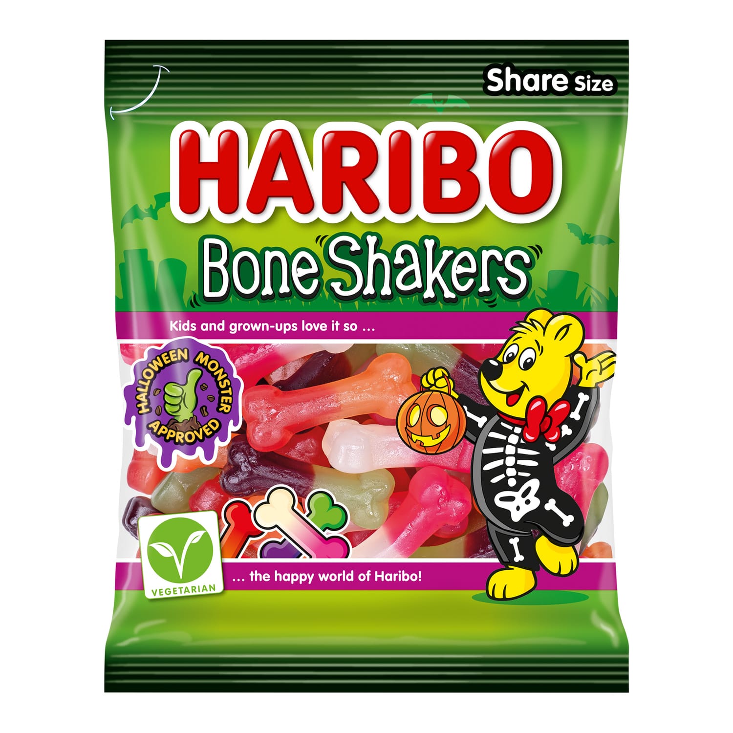 Haribo Bone Shakers 160g | Home Bargains