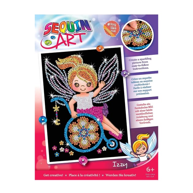 Sequin Art - Izzy | Home Bargains