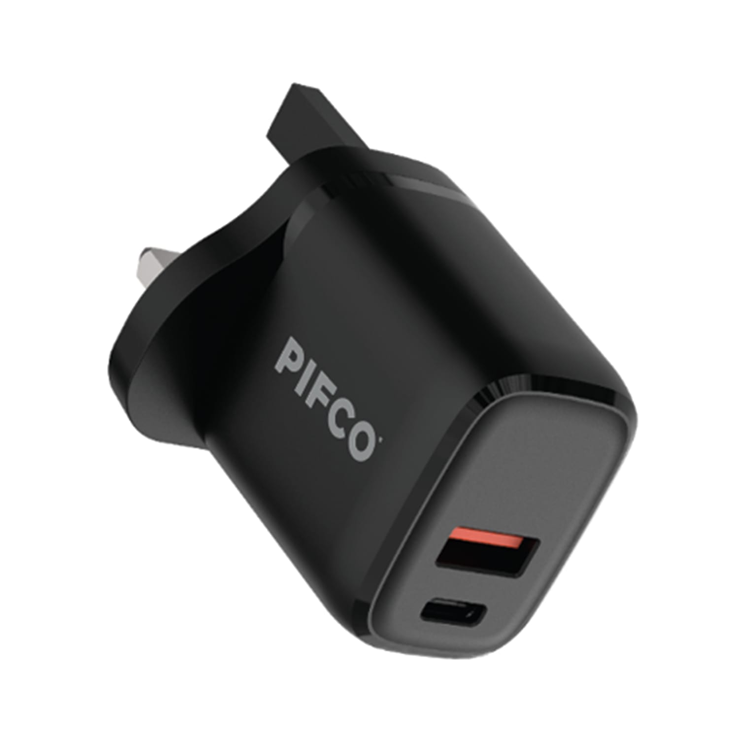 Pifco Fast Charge Plug 2 Port Plug | Home Bargains