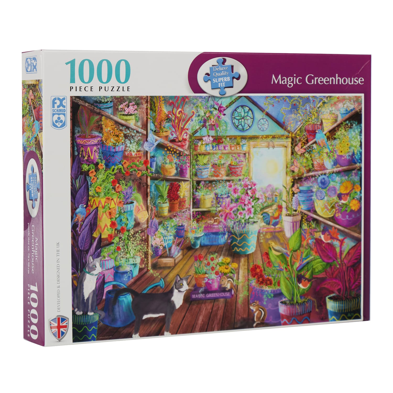 1000 Piece Puzzle - Magic Greenhouse | Home Bargains