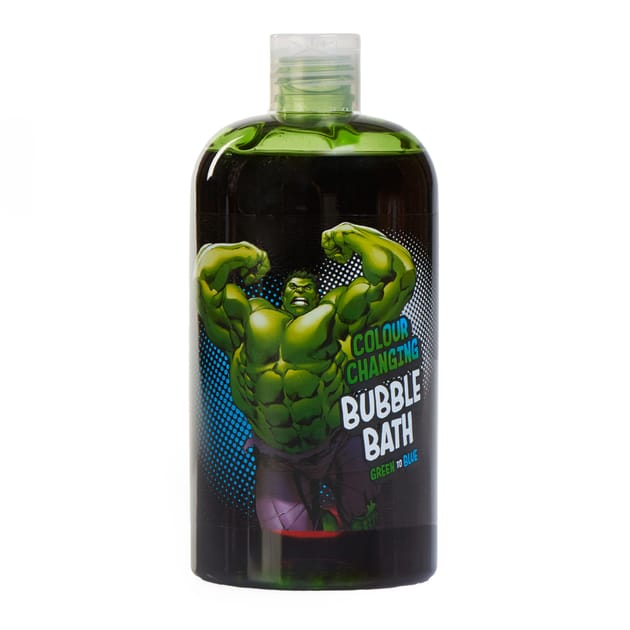 Marvel Hulk Colour Changing Bubble Bath | Home Bargains