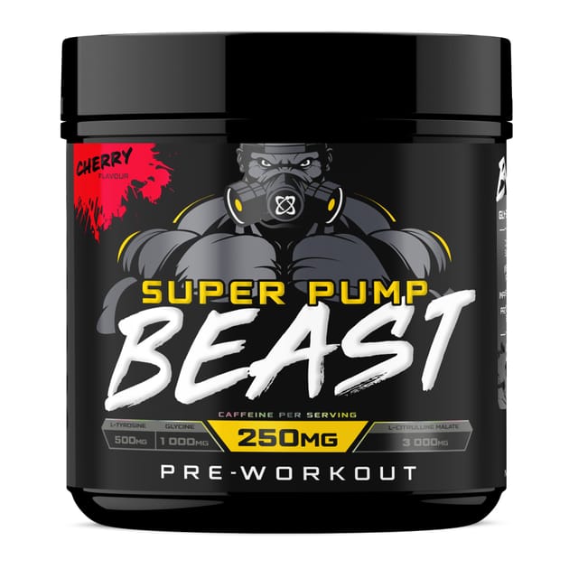 USN Super Pump Beast Pre-Workout 500g - Cherry | Home Bargains