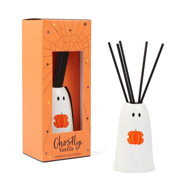 Hallow Scream Fragrance Reed Diffuser 100ml - Ghostly Vanilla | Home ...