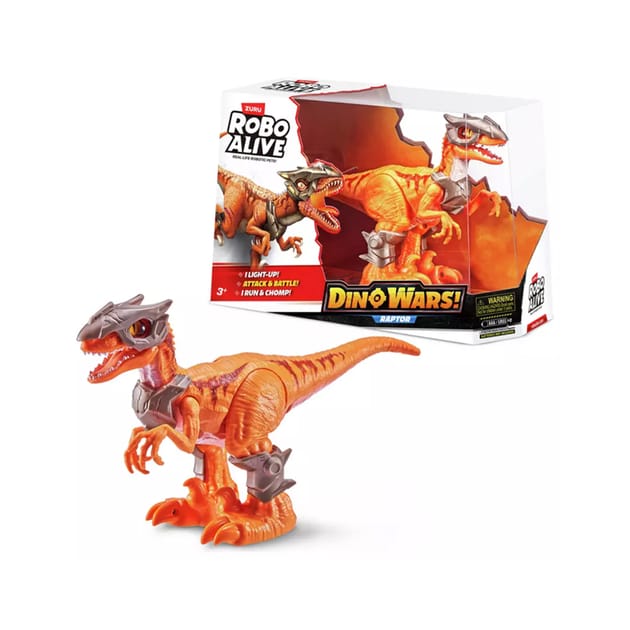 Zuru Robo Alive Dino Wars Raptor Toy | Home Bargains