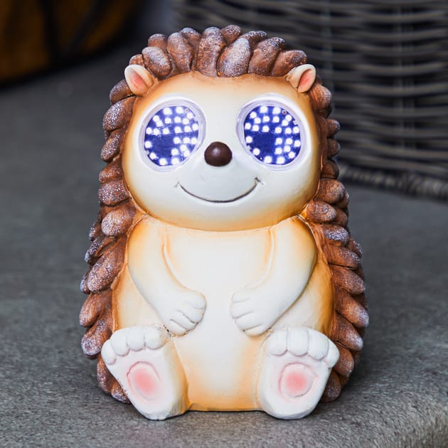 Firefly Solar Light Co Animated Eyes Solar Light - Hedgehog | Home Bargains
