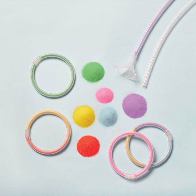 Craft Time Make Your Own Sand Art Bracelets | Home Bargains