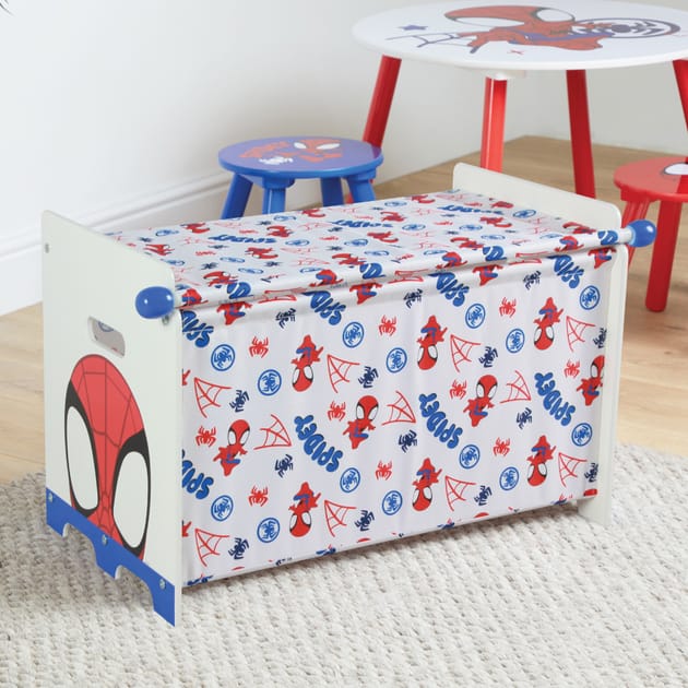Marvel Spidey And His Amazing Friends Fabric Storage Box | Home Bargains