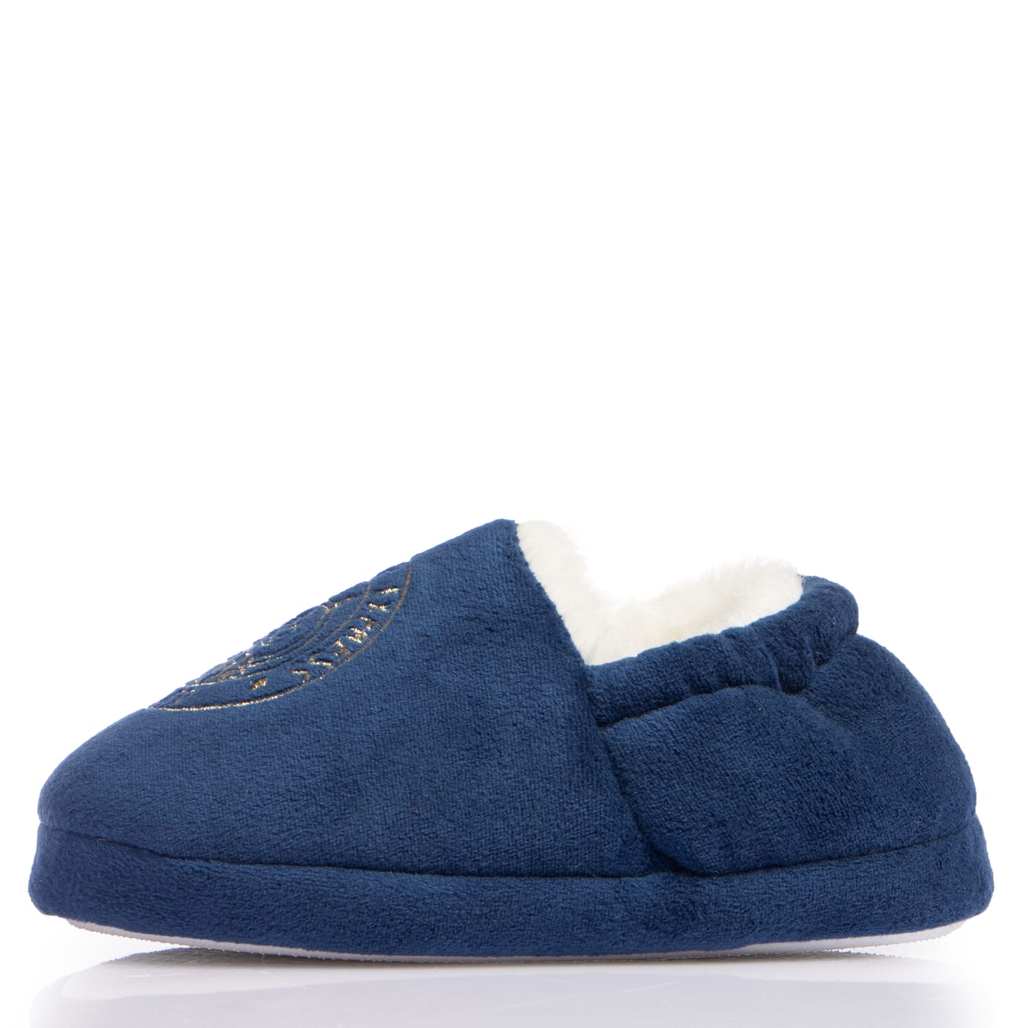 The Polar Express Younger Kids Navy Blue Slippers | Home Bargains