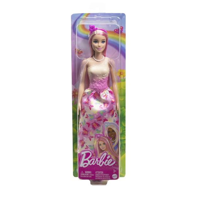 Barbie A Touch Of Magic Doll - Pink Top | Home Bargains