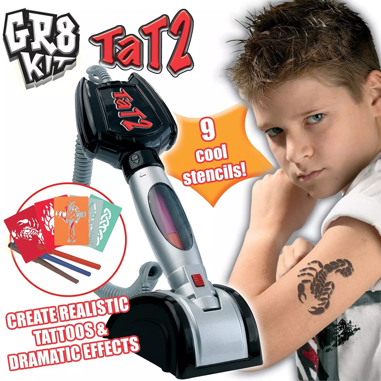 GR8 Kit - Tat2 Tattoo Kit | Home Bargains
