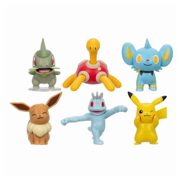 Pokemon Battle Figure Multipack 6 Pack | Home Bargains