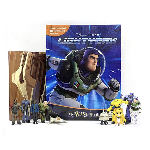 Disney Pixar Buzz Lightyear My Busy Books | Home Bargains