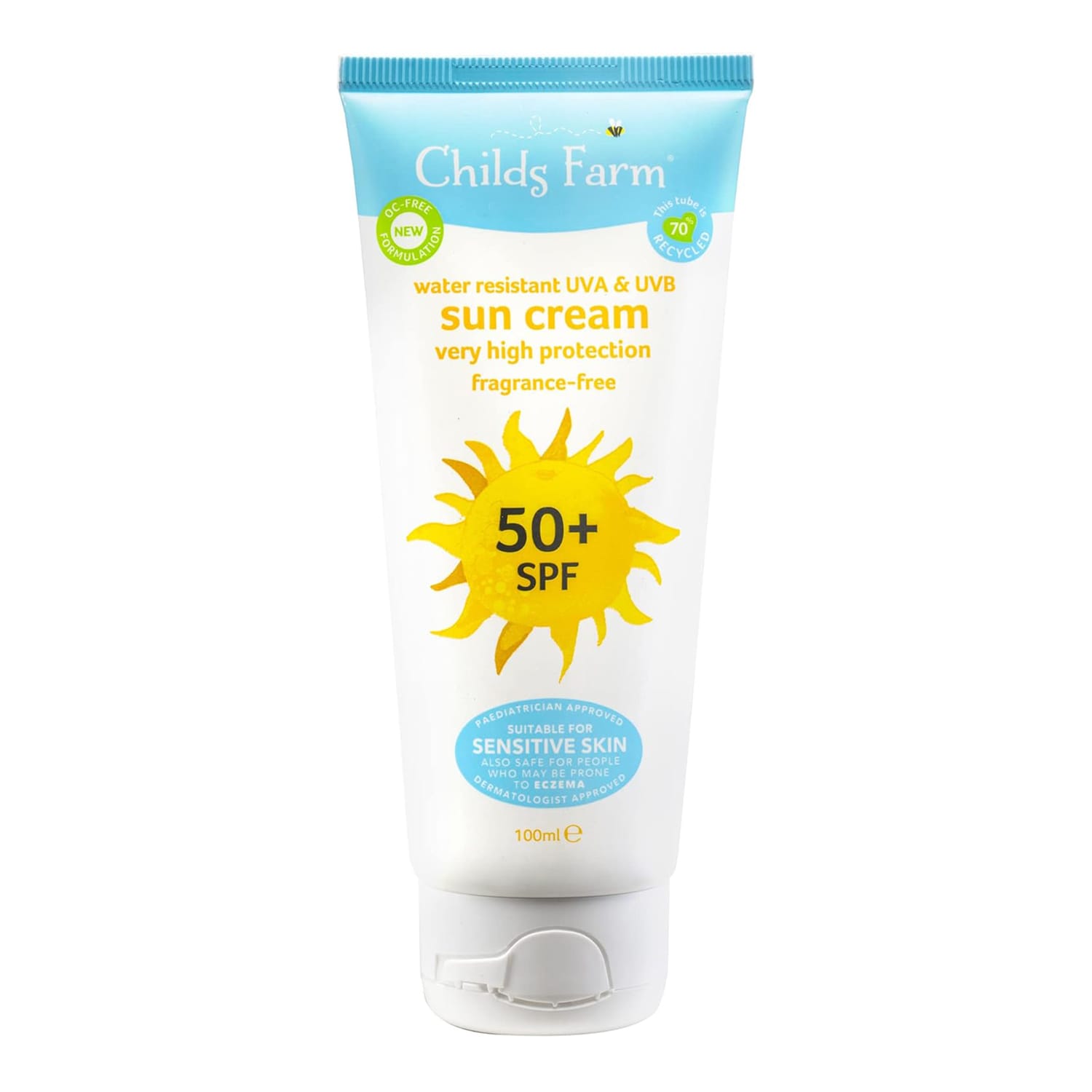 Childs Farm Sun Cream 50+ SPF 100ml | Home Bargains
