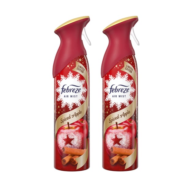 Febreze Spiced Apple Air Freshener 300ml x2 | Home Bargains