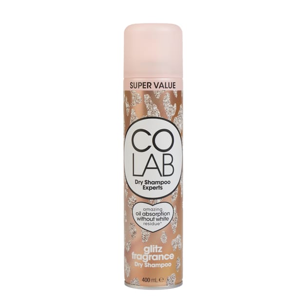 Colab Glitz Fragrance Dry Shampoo 400ml | Home Bargains
