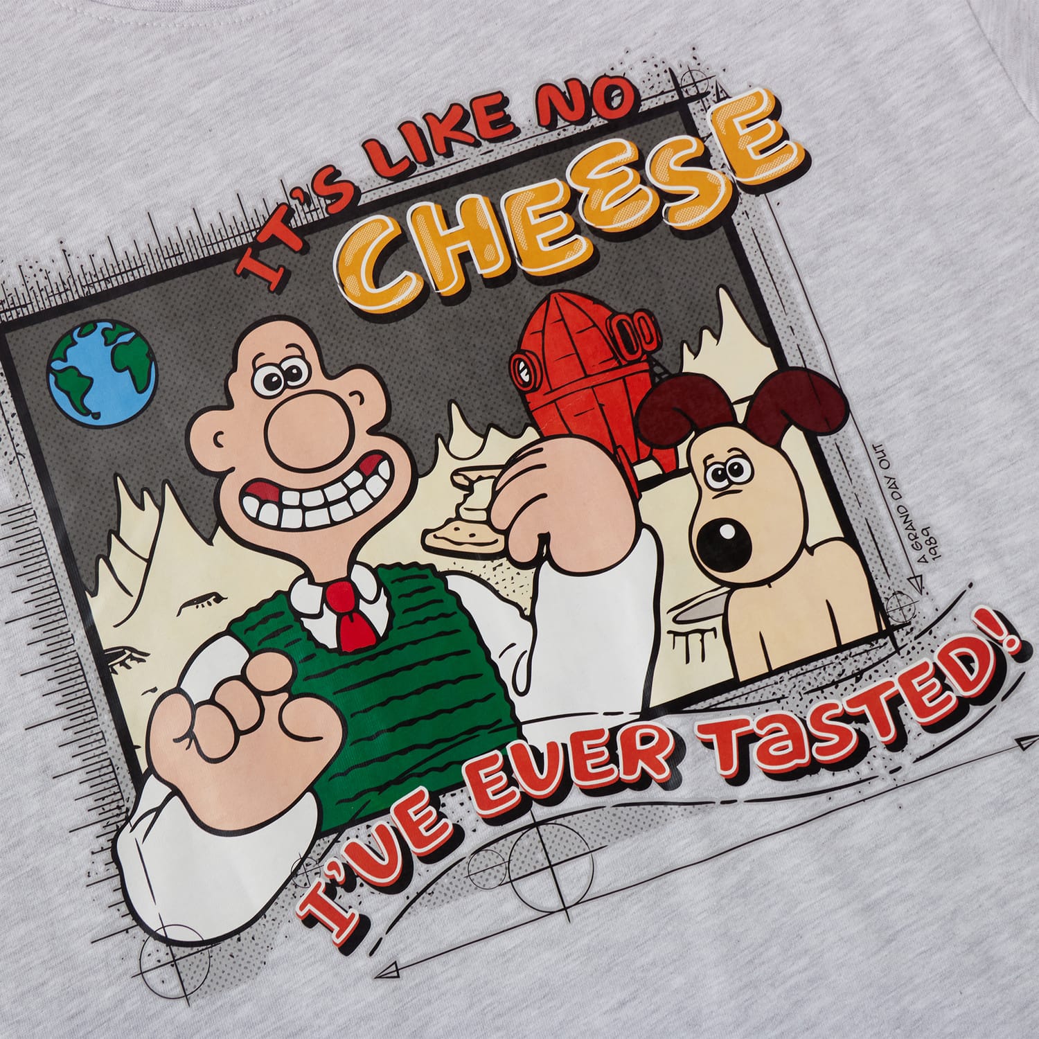 Wallace & Gromit Mens Pyjamas | Home Bargains