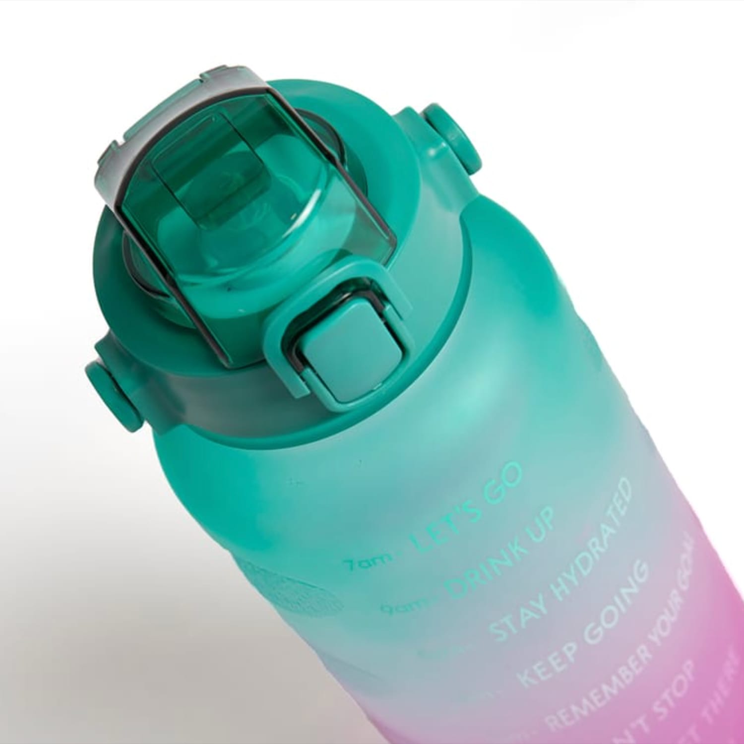 Hydrate 2L Tracker Water Bottle | Home Bargains