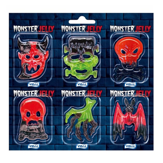 Vidal Monster Jellies 66g 6 Pack x 11 | Home Bargains