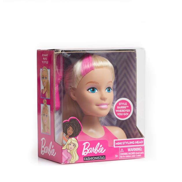 Barbie Styling Head Doll - Blonde Hair | Home Bargains