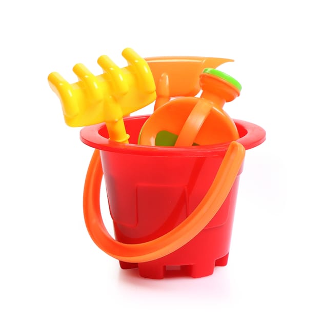 Sun 'N' Fun Small Beach Bucket & Accessories | Home Bargains