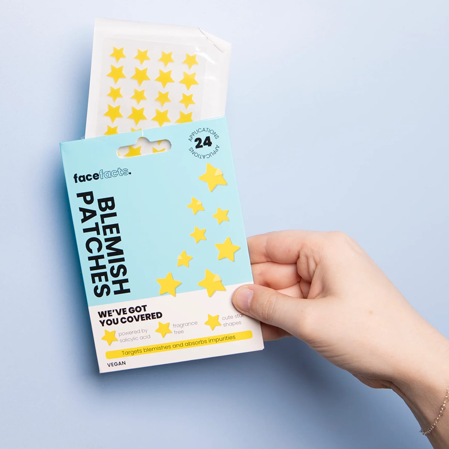Face Facts Blemish Patches 24s - Stars | Home Bargains