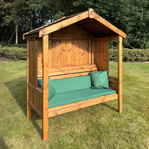 Charles Taylor Three Seater Seacombe Arbour | Home Bargains