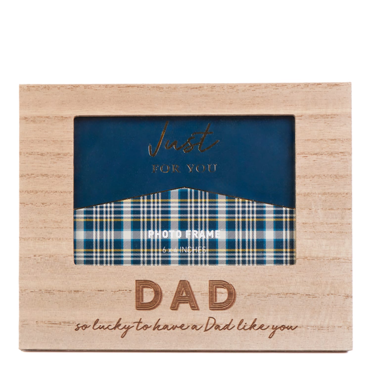 Just For You Wooden Photo Frame - Dad | Home Bargains
