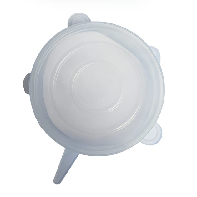 Kitchen Solutions Reusable Silicone Stretchable Lids 6 Pack | Home Bargains