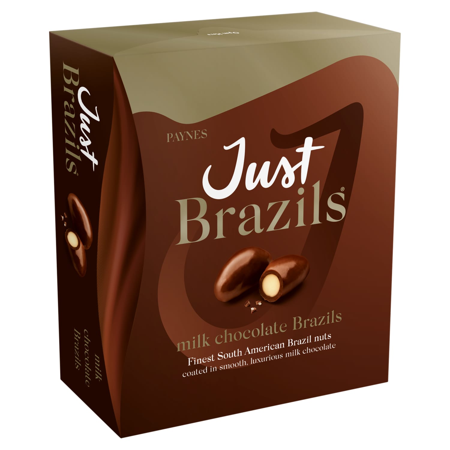 Paynes Just Brazils Milk Chocolate Brazils 150g | Home Bargains