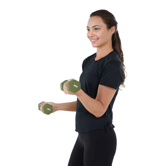 Active by X-Tone Mini Dumbbell Set 3kg | Home Bargains