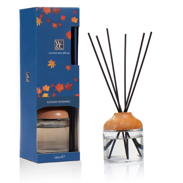 Wickford & Co Scented Reed Diffuser 100ml - Autumn Evening | Home Bargains