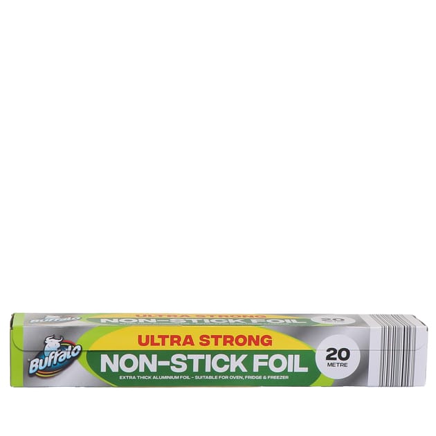 Buffalo Ultra Strong Non-Stick Foil 20m | Home Bargains