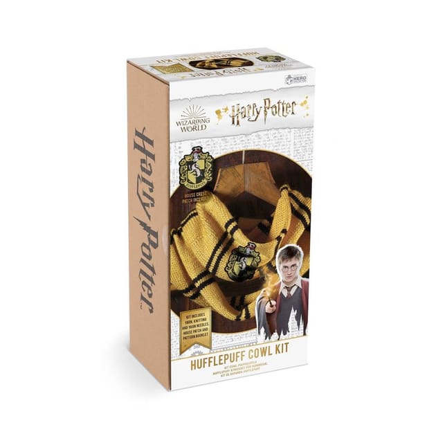 Harry Potter Hufflepuff Cowl Kit | Home Bargains