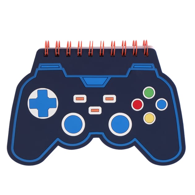 Scribble Pop Shop Gamer Novelty Notebook | Home Bargains