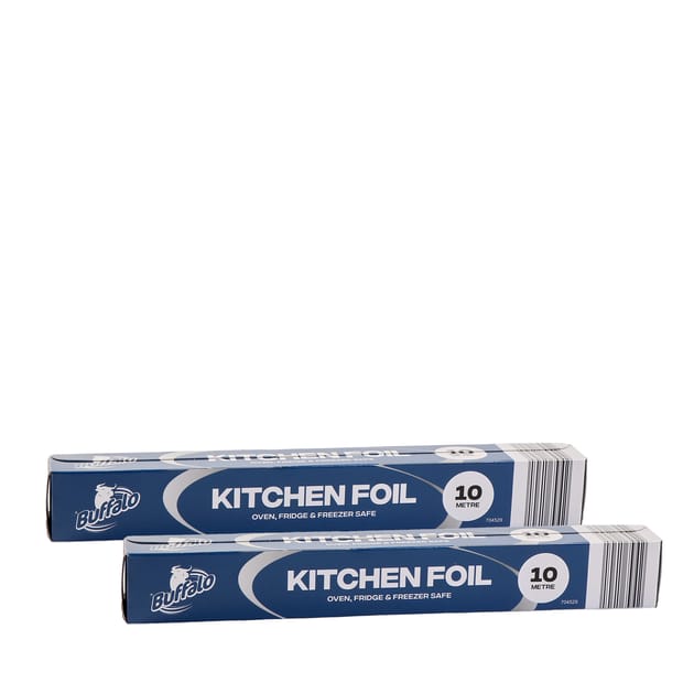 Buffalo Kitchen Foil 10m x2 | Home Bargains