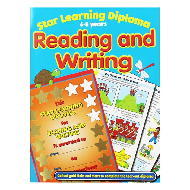 Star Learning Diploma: Reading And Writing - 6-8 Years | Home Bargains
