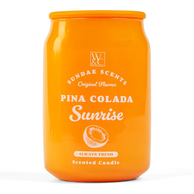 Sundae Scents Pop Can Scented Candle 310g - Pina Colada Sunrise | Home ...