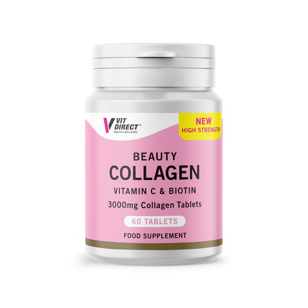 Vit Direct Beauty Collagen Vitamin C & Biotin Tablets 60s | Home Bargains