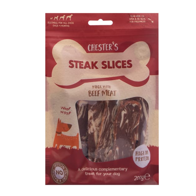 Chester's Steak Slices 200g | Home Bargains