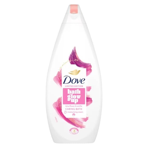 Dove Limited Edition Bath Glow Up 720ml | Home Bargains
