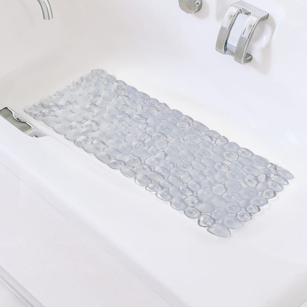 Bath Anti-Slip Bath Mat - Clear | Home Bargains