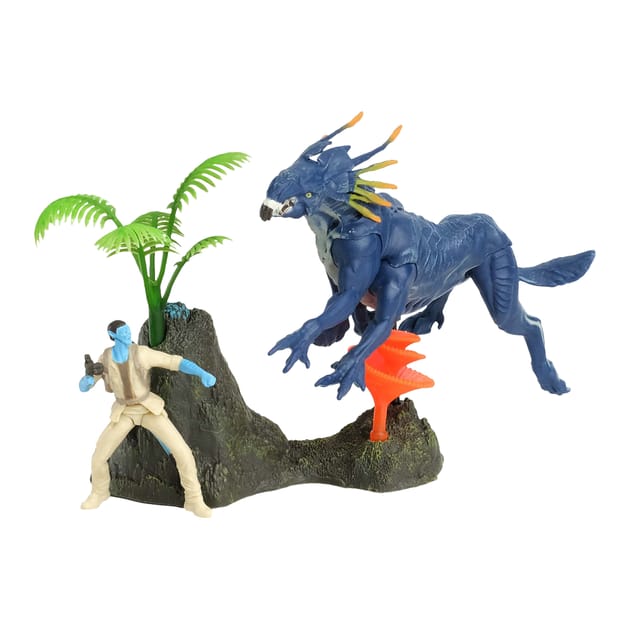 Avatar World of Pandora Action Figure - Jake Sully vs Thanatos | Home ...