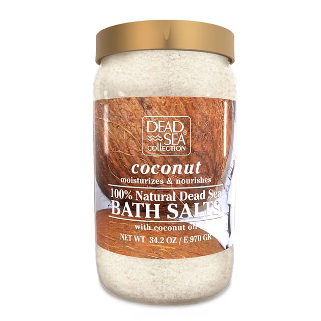 Dead Sea Collection 100% Natural Dead Sea Bath Salts - Coconut | Home ...