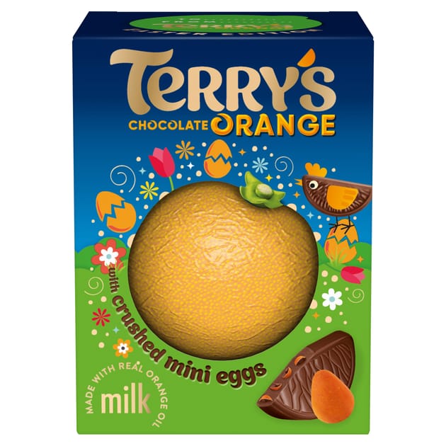 Terry's Chocolate Orange Easter Edition with Crushed Mini Eggs 152g ...