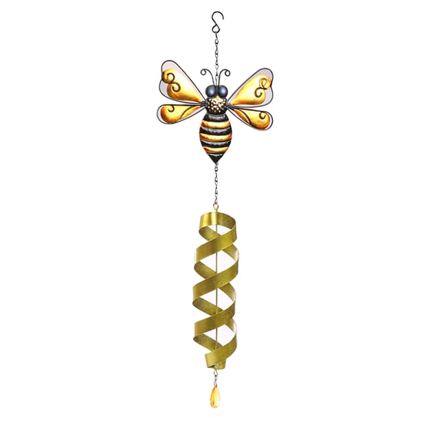 Jardin Decorative Metal Bee Spinner | Home Bargains
