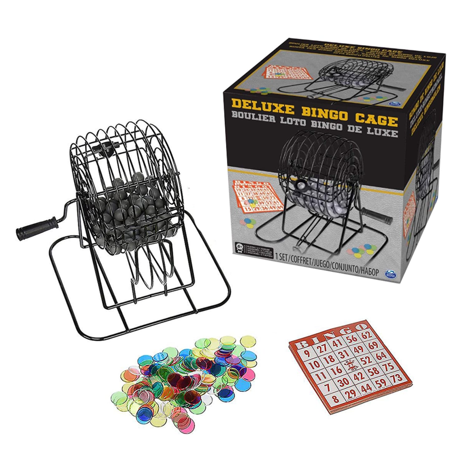 Spin Master Deluxe Bingo Metal Cage | Home Bargains