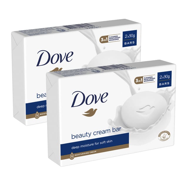 Dove Beauty Bar Original 90g x4 | Home Bargains